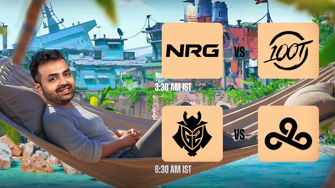 NRG vs 100T | G2 vs C9 | VCT NA- Kickoff Day 10 #VctWatchParty - YouTube