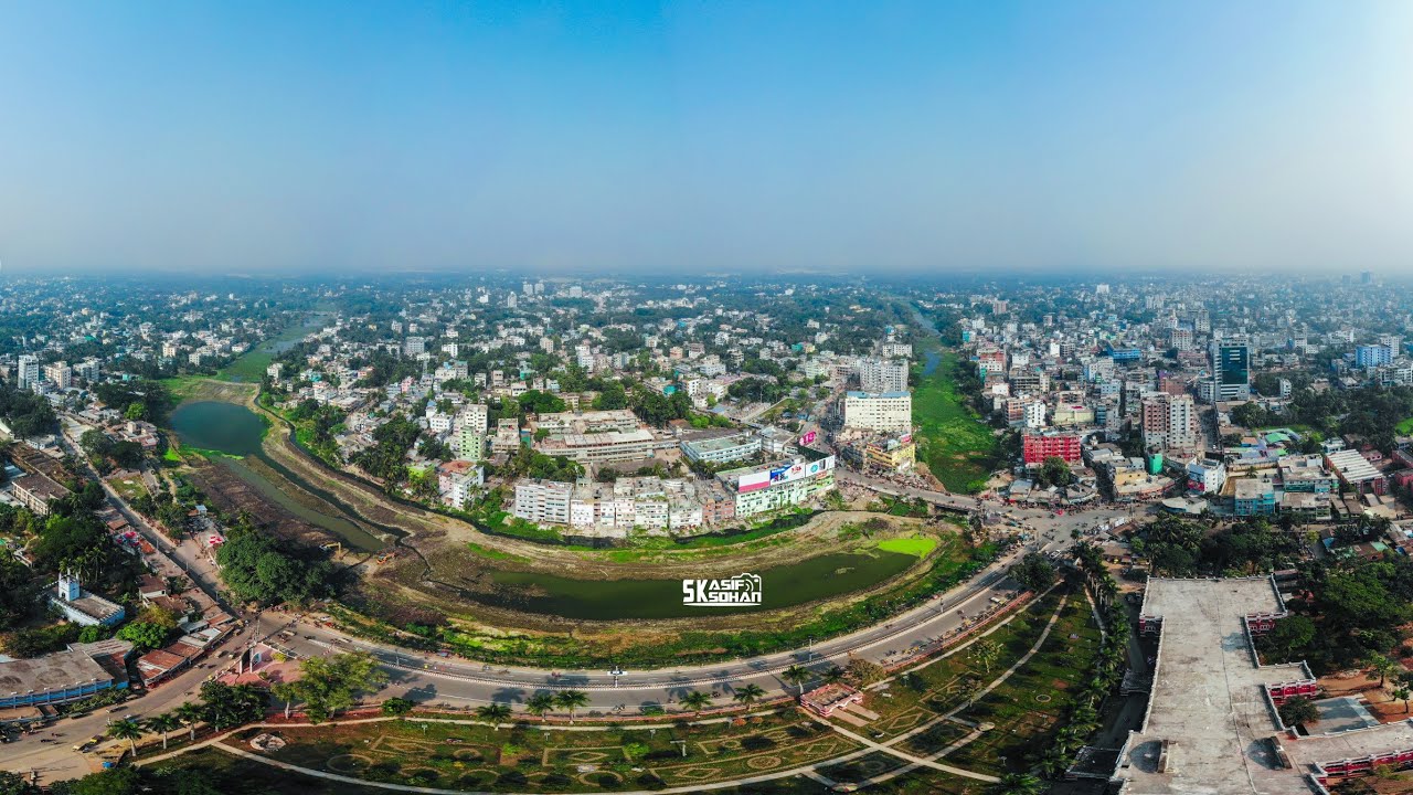 Ei Sohor Amar || Jessore City Drone/Aerial View || পাখির চোখে যশোর শহর ...