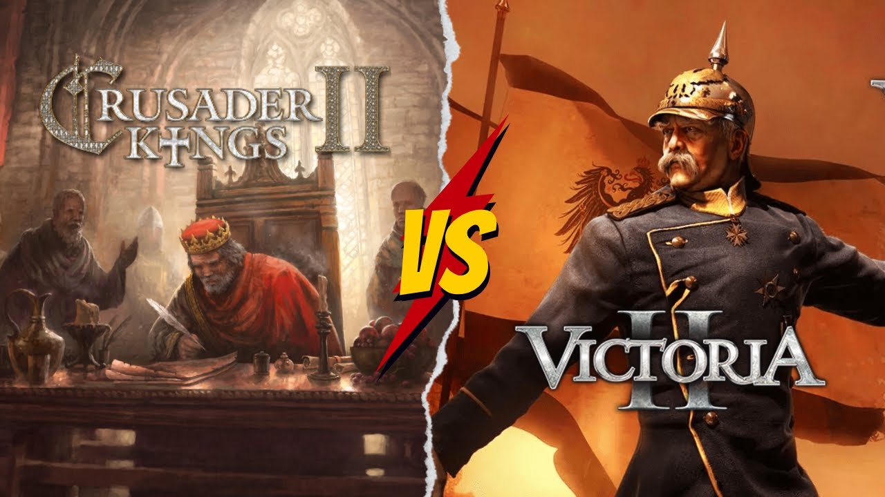 Best Strategy Game Ever? Crusader Kings 2 vs Victoria 2 - YouTube