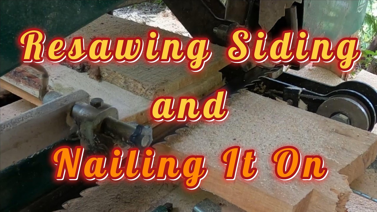 More Resawing Siding and a Bird's Nest in my Tool Belt - YouTube