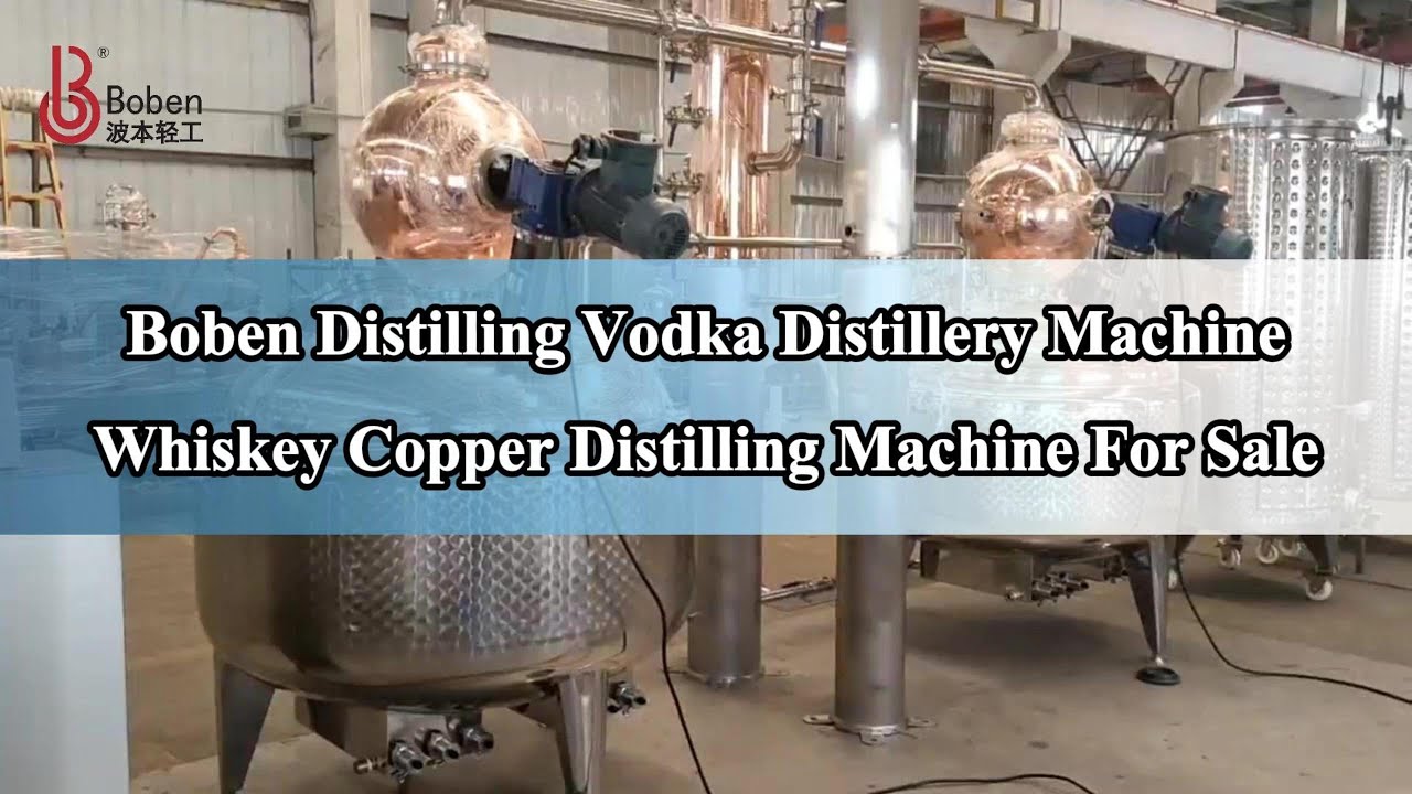Boben Distilling Vodka Distillery Machine, Whiskey Copper Distilling ...