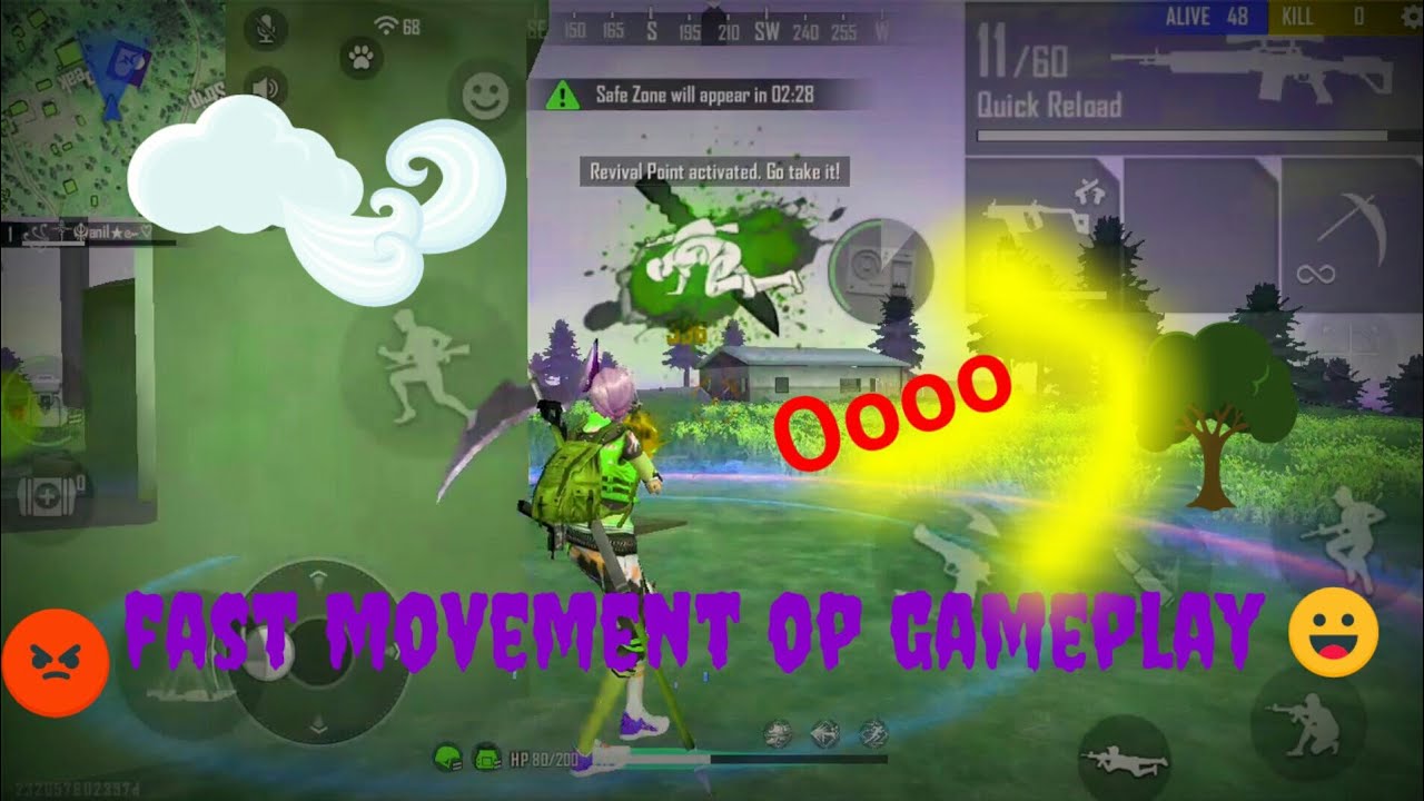 fast movement and fast game play Ds anil - YouTube
