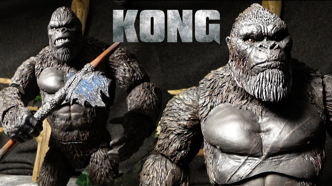 Figure Builds - Custom Kong Figure From Godzilla VS Kong Movie - YouTube