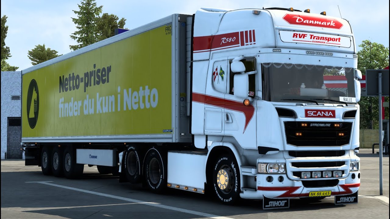 ETS2 Gameplay. Scania R2012 Fred. 1.40. - YouTube