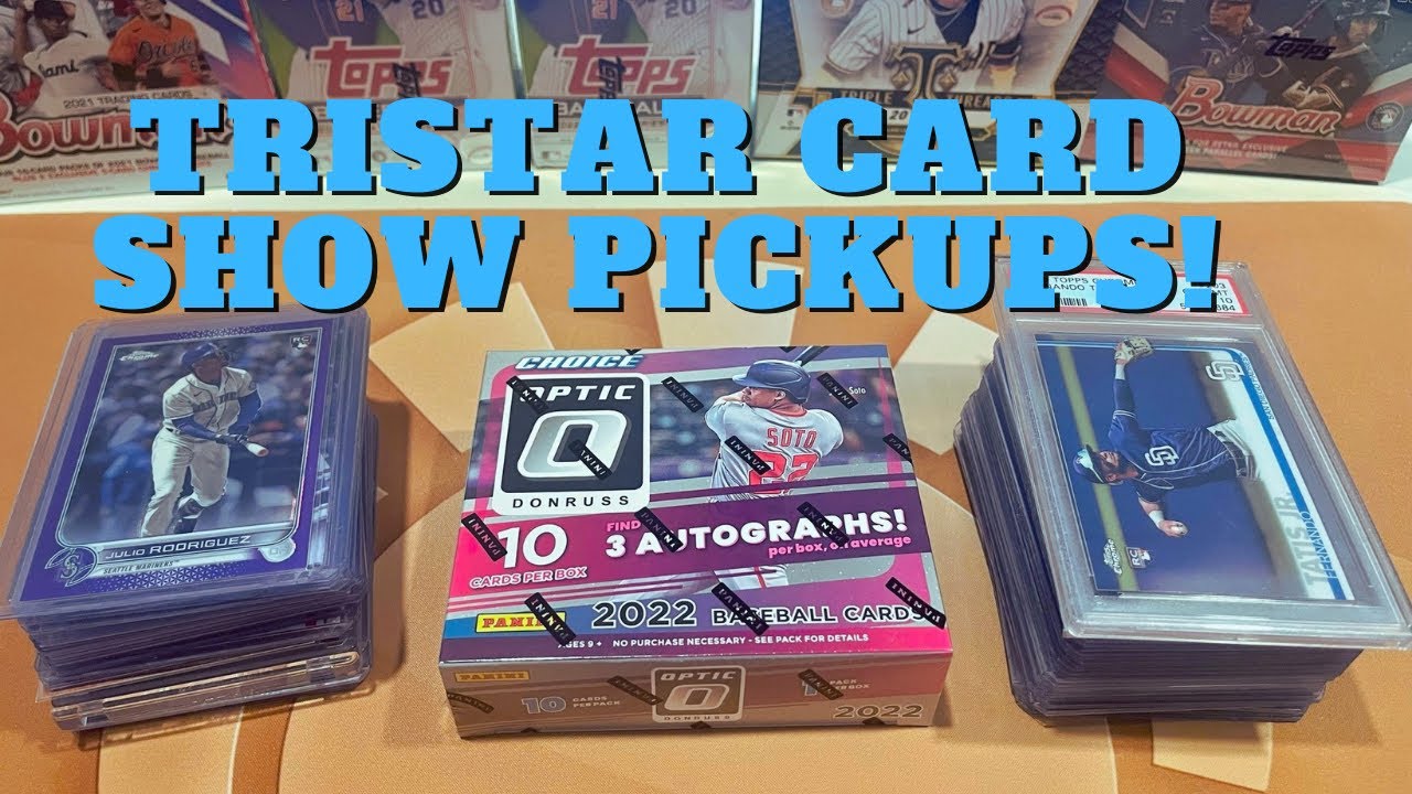 Tristar Card Show Pickups (J-Rod, Tatis, Shohei, and More!) & 2022 ...