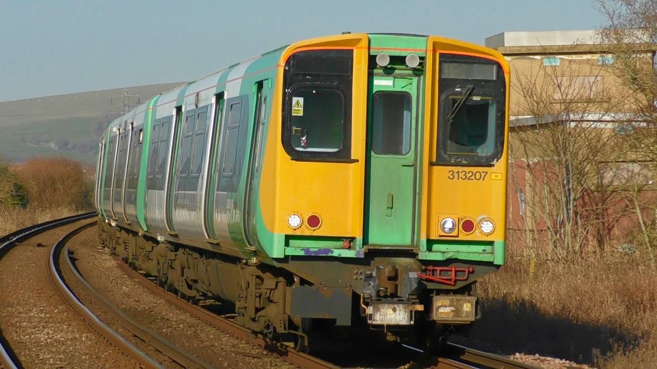 Southern Class 313 PEP - 313207 Arrives At Southease For Seaford ...