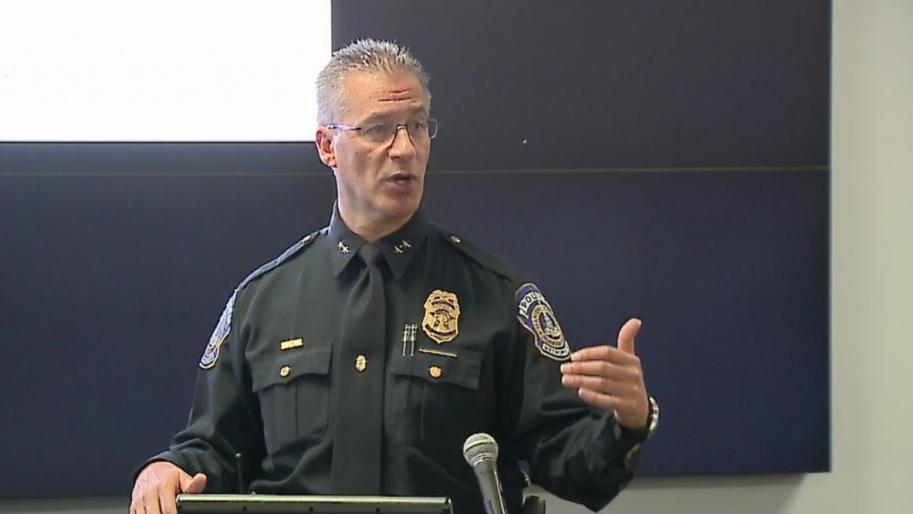 IMPD Chief Bryan Roach announces he'll retire at end of year - YouTube