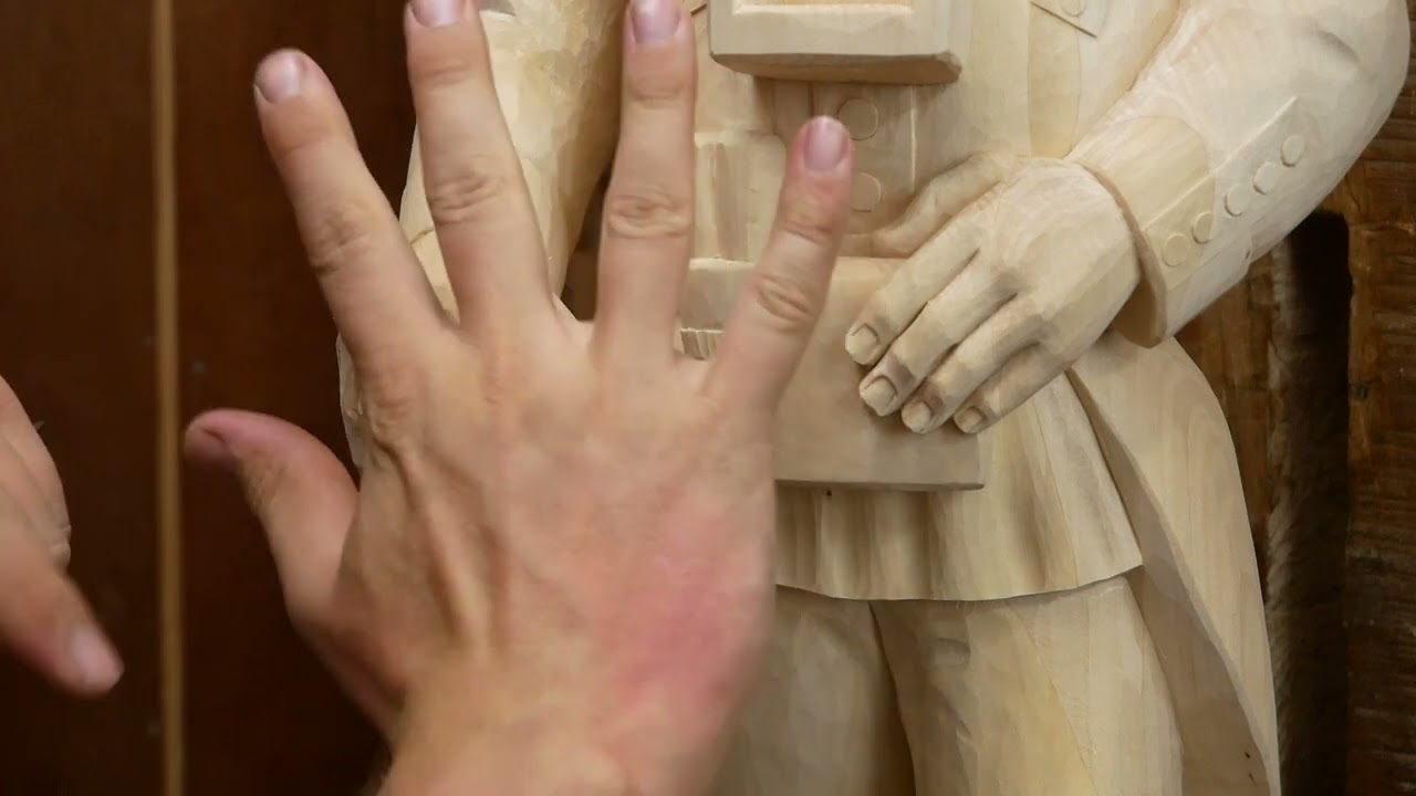 An einer Hand schnitzen - YouTube