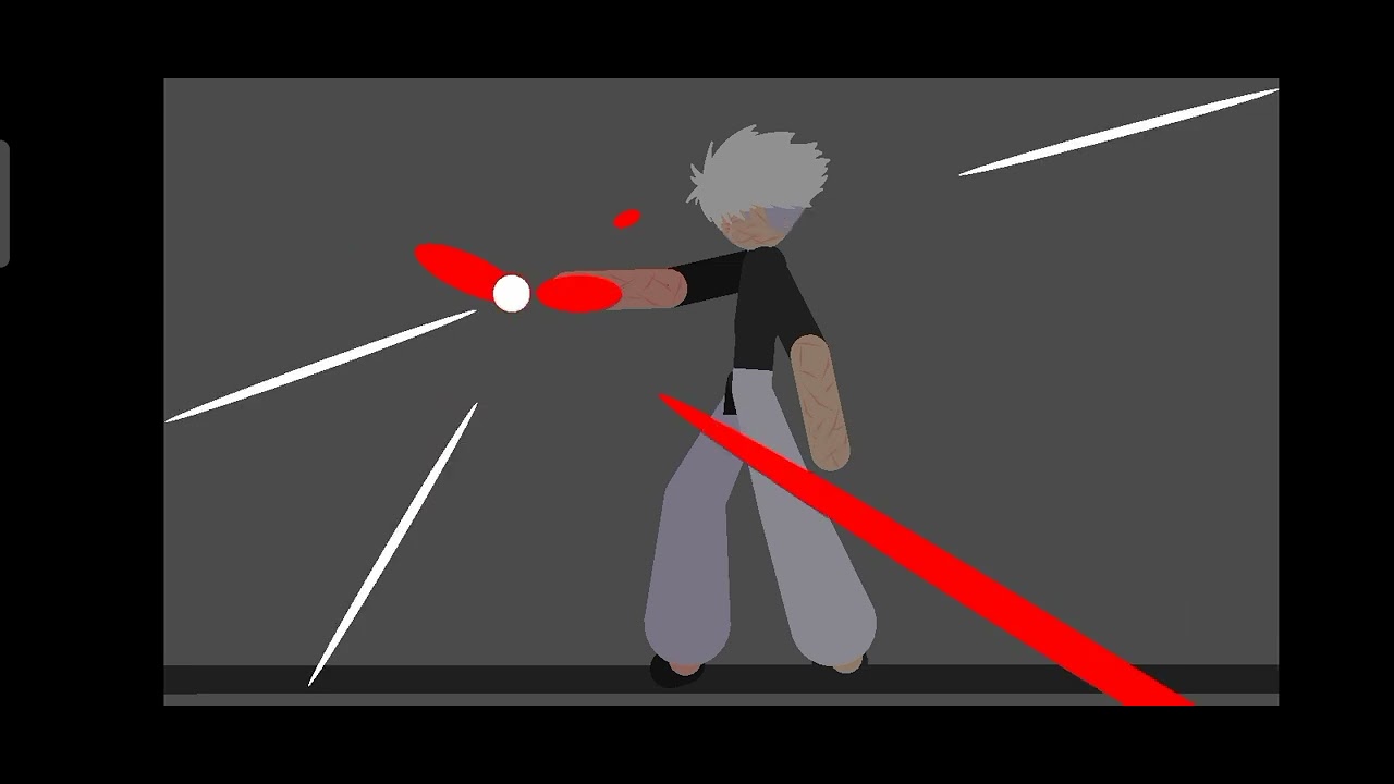 gojo vs sukuna stick fight animation - YouTube