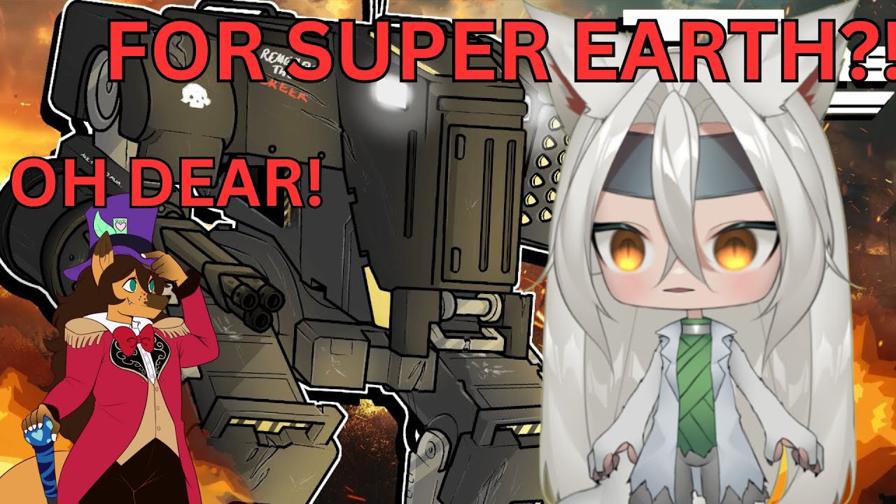 Vtubers React to Rubix Raptor | BECOMING MORE THAN MAN | HELLDIVERS 2 - YouTube