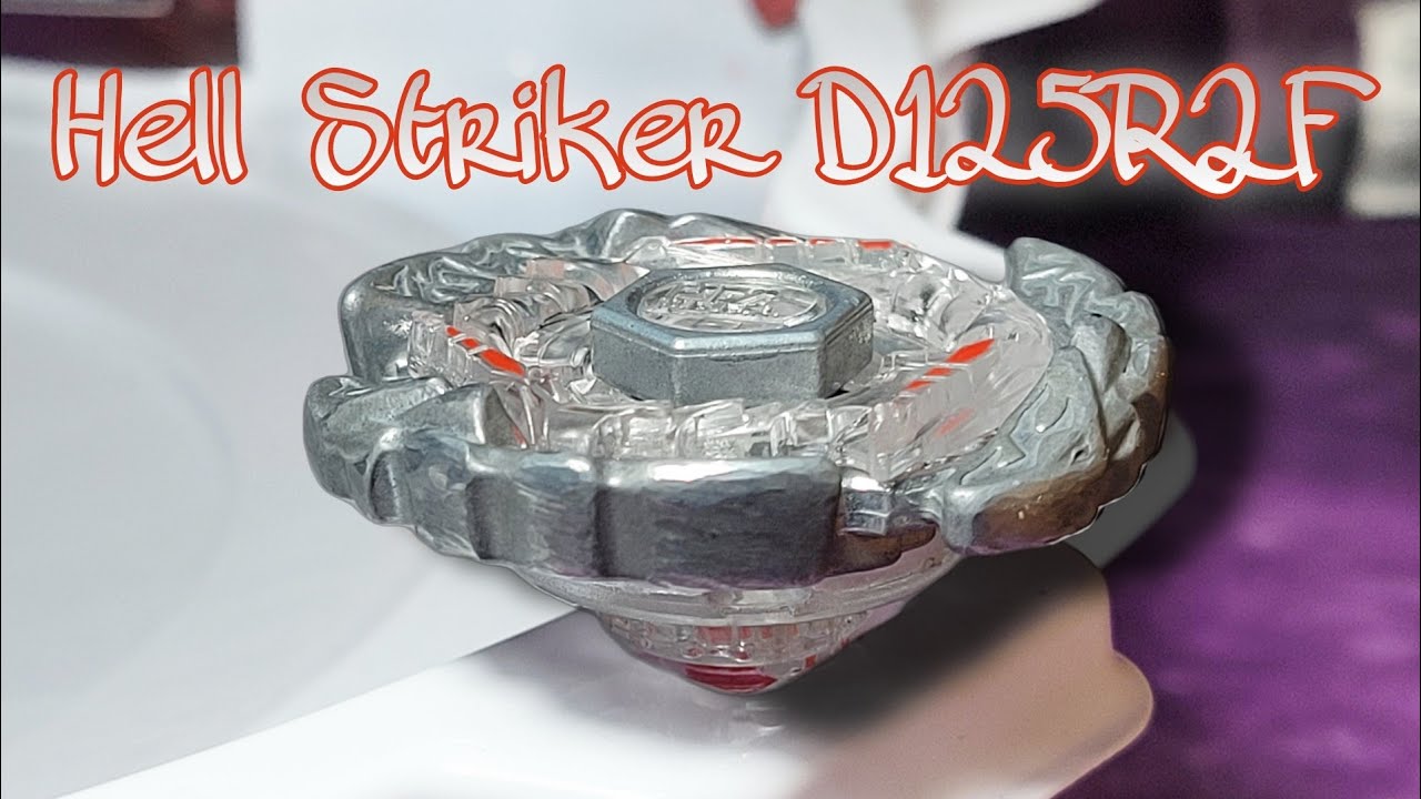 THE most AESTHETIC Beyblade Combo (Hell Stiker D125R2F) Horns of the ...
