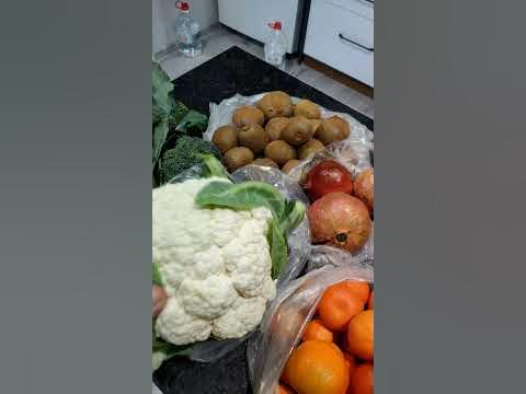 Показываю сколько стоят овощи и фрукты на турецком рынке. После России ...