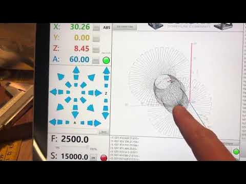 4 Axis CNC milling on Sorotec HobbyLine with DIY GRBL GUI - YouTube