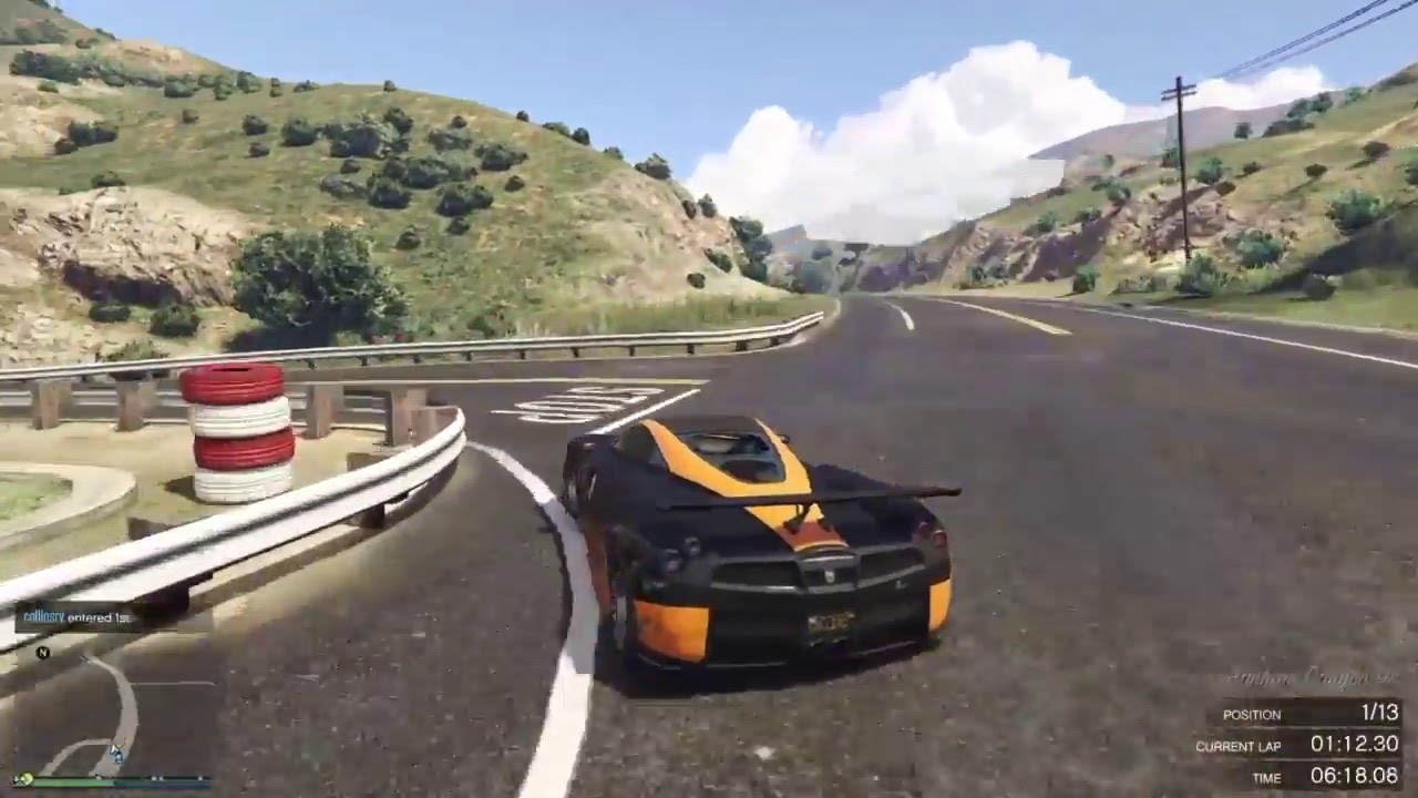 GTA V Online Racing - Crazy start and comeback to take the win! - YouTube