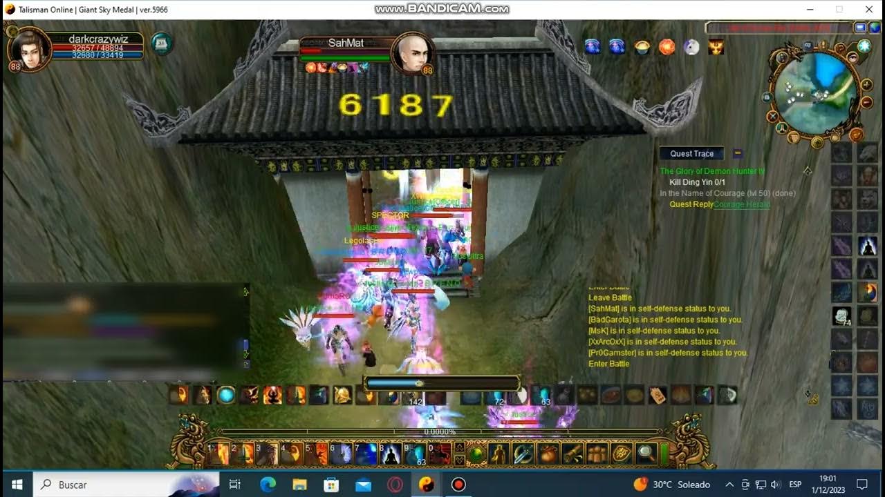 Talisman Online Server (GSM) Pkzinho (always red )🤣🤣🤣 - YouTube