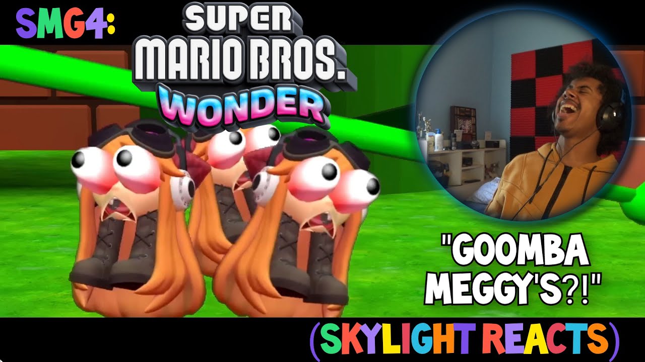 WHY IS MEGGY THE GOOMBAS ROFL! | SMG4: Super SMG4 Wonder | (Skylight ...