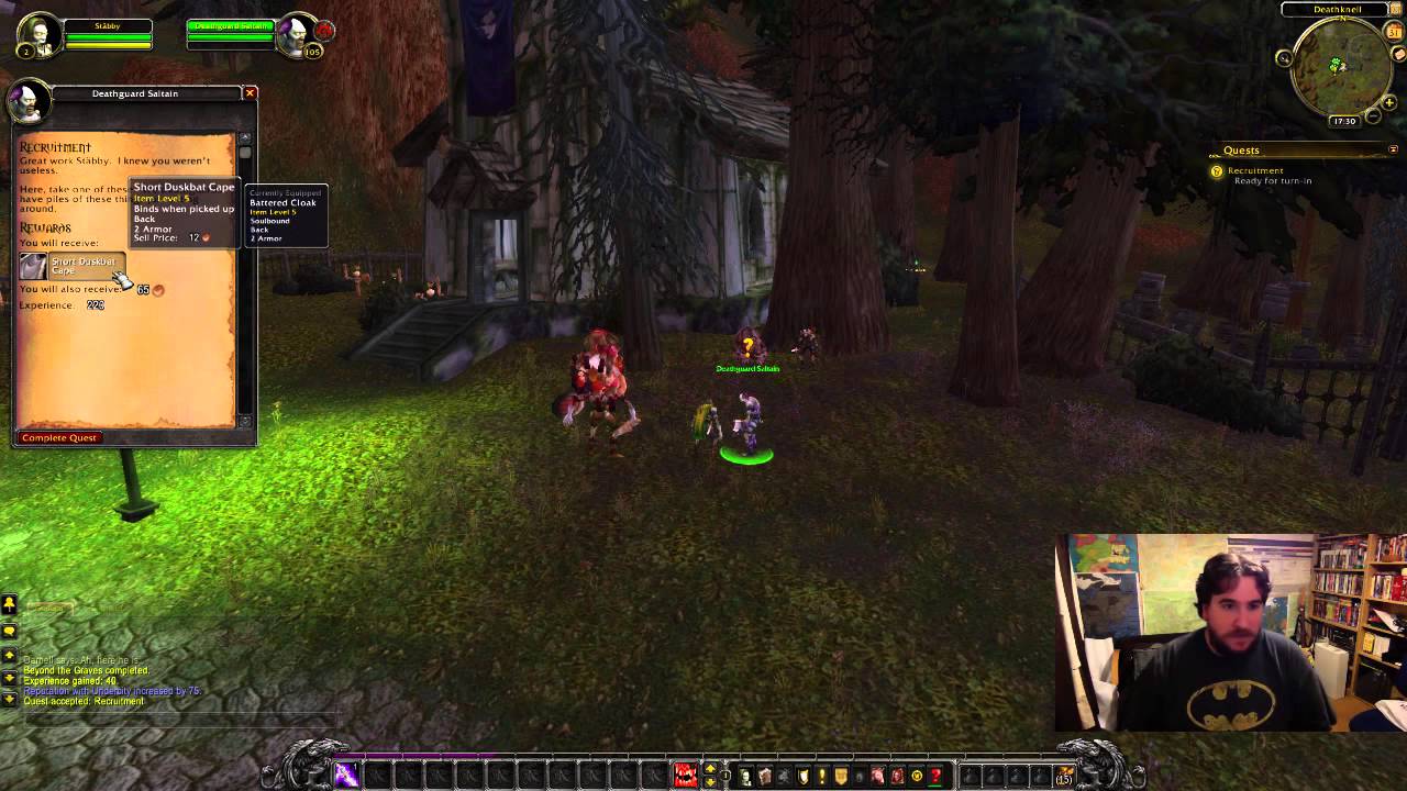 Horde Starting Zone Series - Undead Rogue - YouTube