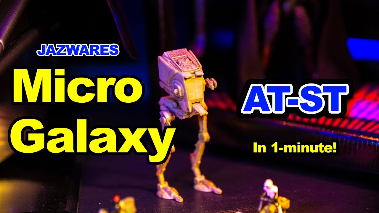 Micro Galaxy AT-ST in One Minute! - YouTube
