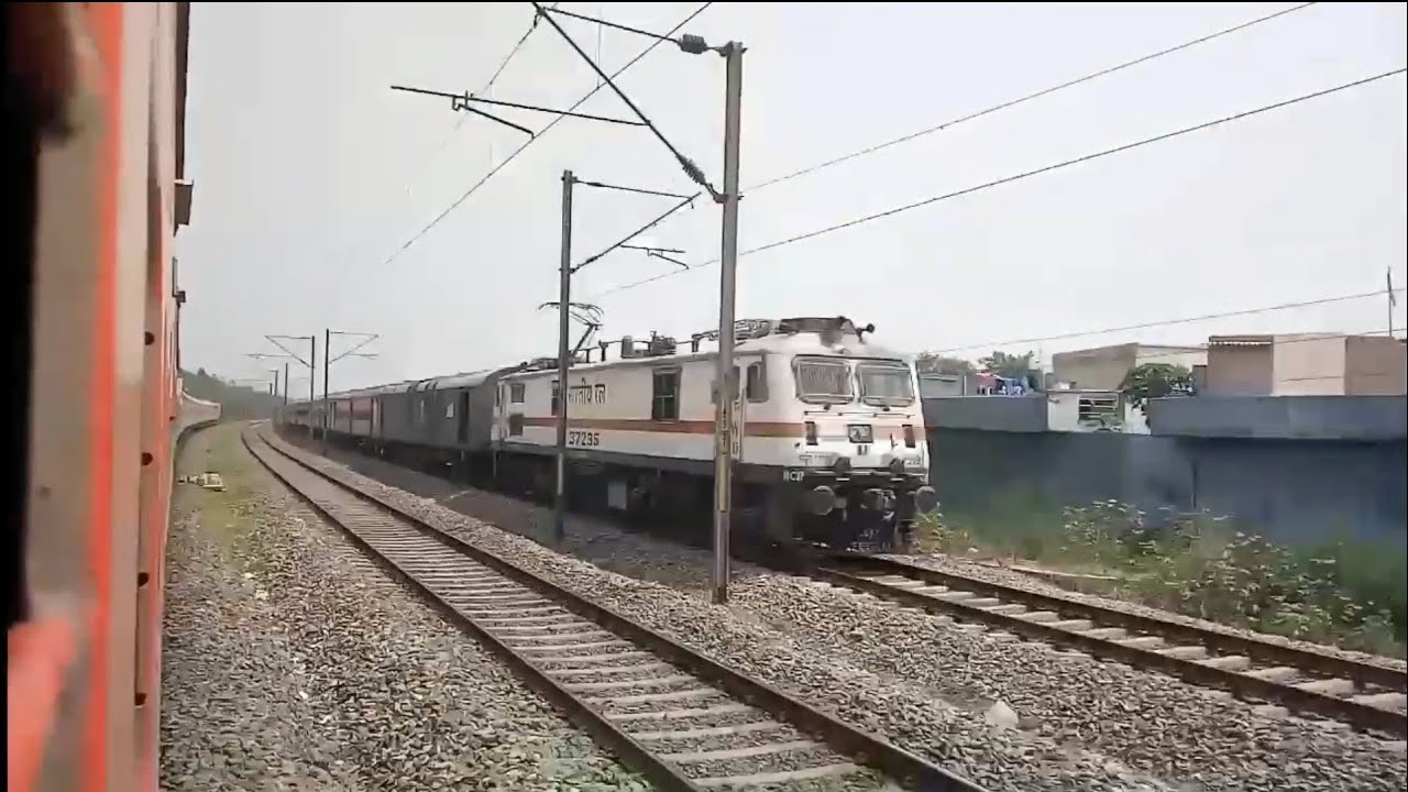 Mau Express 15026 Anand Vihar Terminal to Mau Junction || Full Journey ...