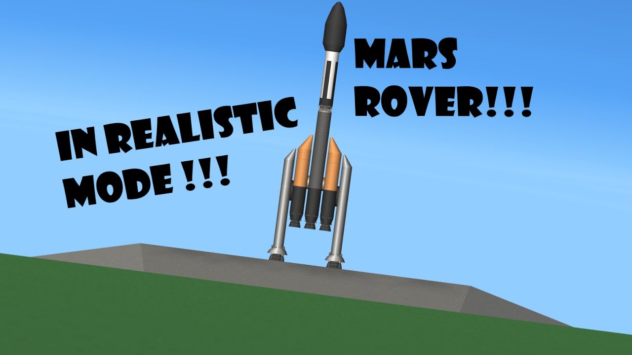 Mars rover in realistic mode !!! || SFS - YouTube