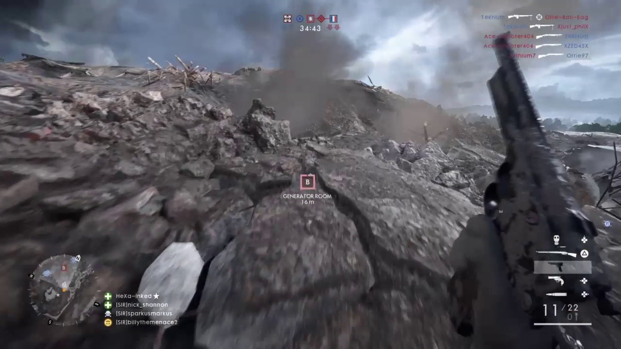 BF1 FORT DE VAUX glitch - YouTube
