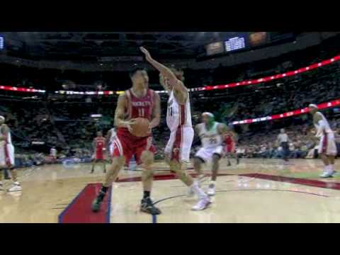 Lebron James block Yao Ming nba - YouTube