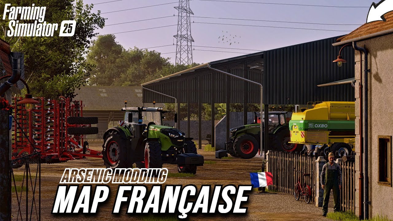 Une Map Française INCROYABLE, Inspirée Des Paysages Ruraux Les Plus ...