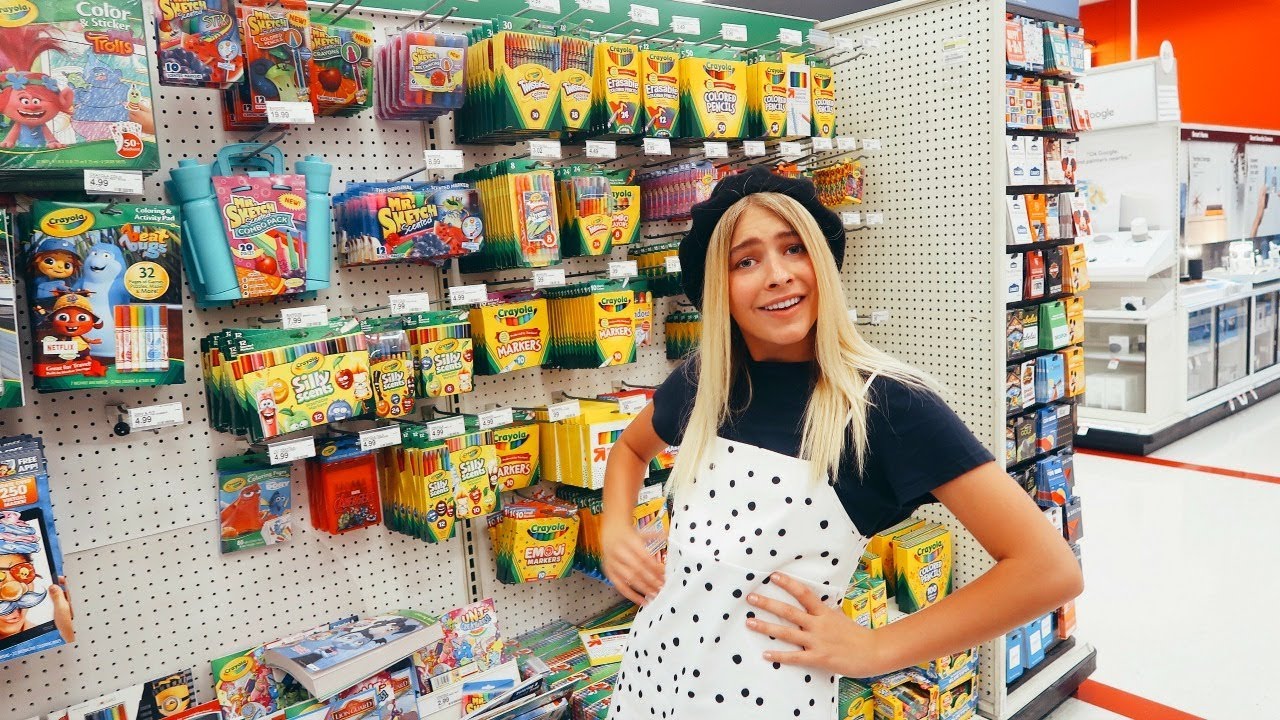 SCHOOL SUPPLIES SHOPPING - YouTube