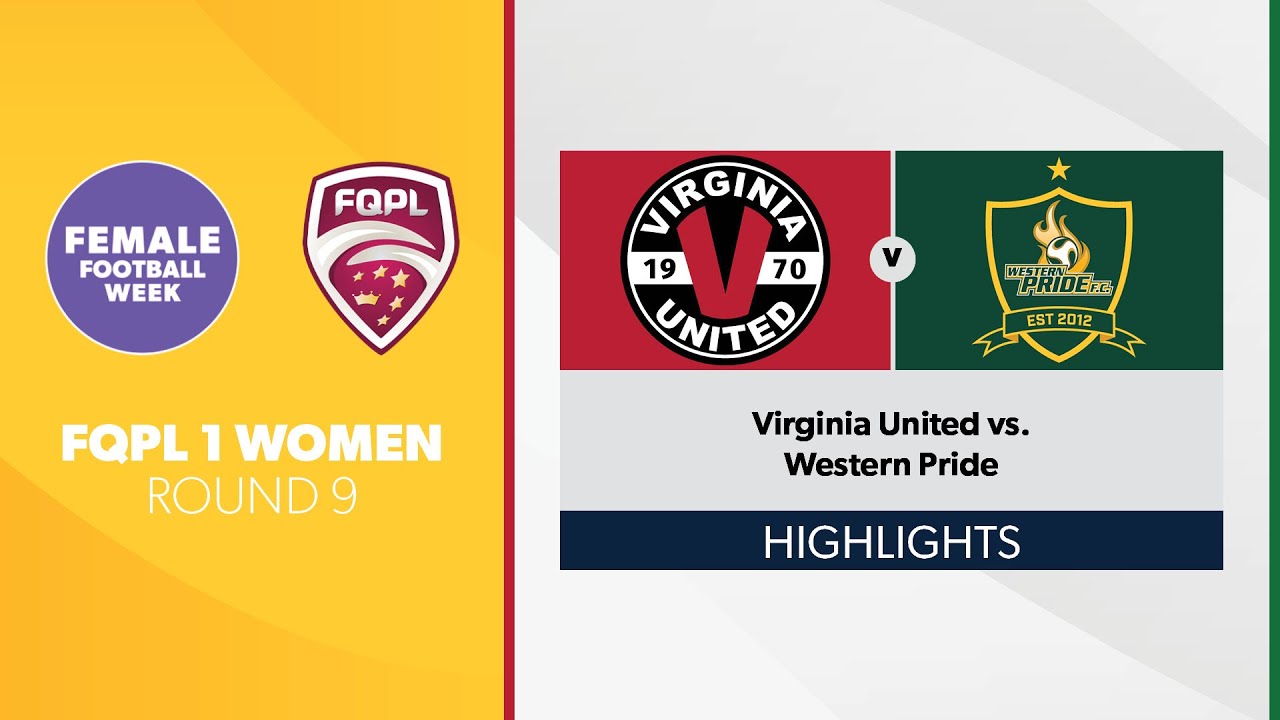 FQPL 1 Women R9 - Virginia United vs. Western Pride Highlights - YouTube