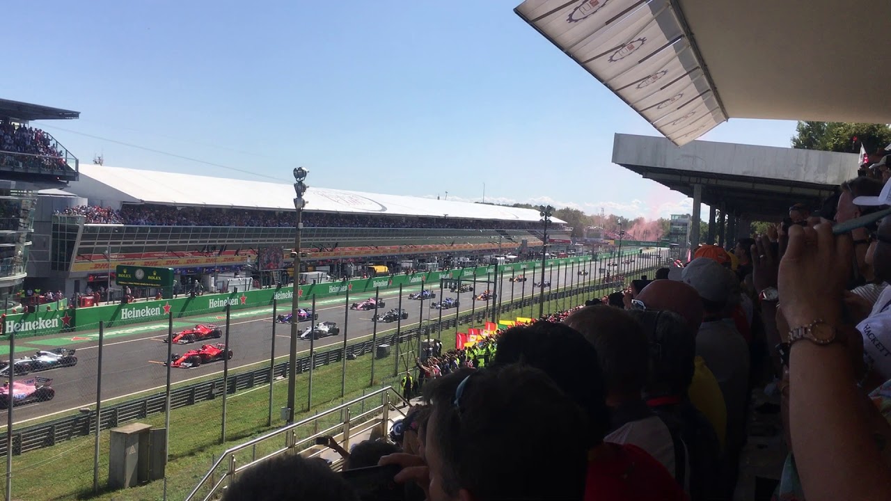 Monza F1 2017 - Start - YouTube