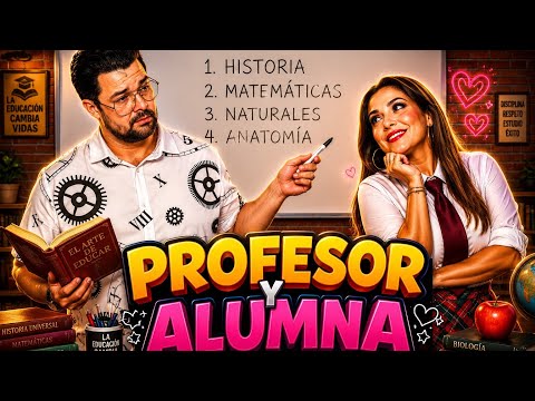 Profesor y Alumna-Verraquera y @claudiapatriciaserna314 