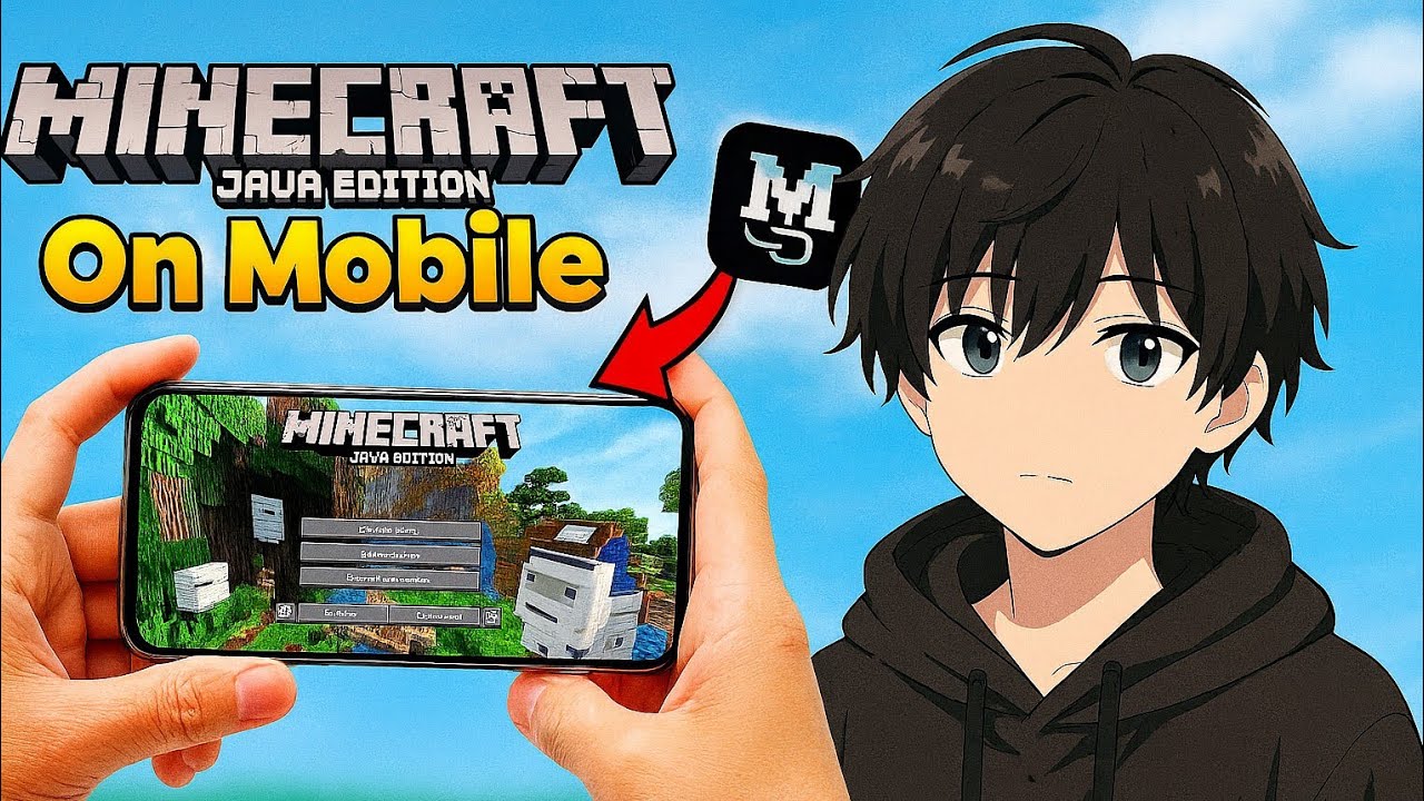 Minecraft Java Edition Mobile Me Kaise Chalayen? 🔥Full Guide - YouTube