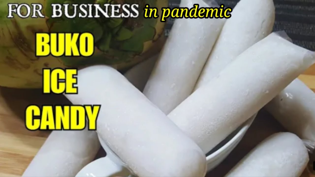 HOW TO MAKE BUKO ICE CREAMY CANDY IN SUMMER PANDEMIC | jenny pascua ...