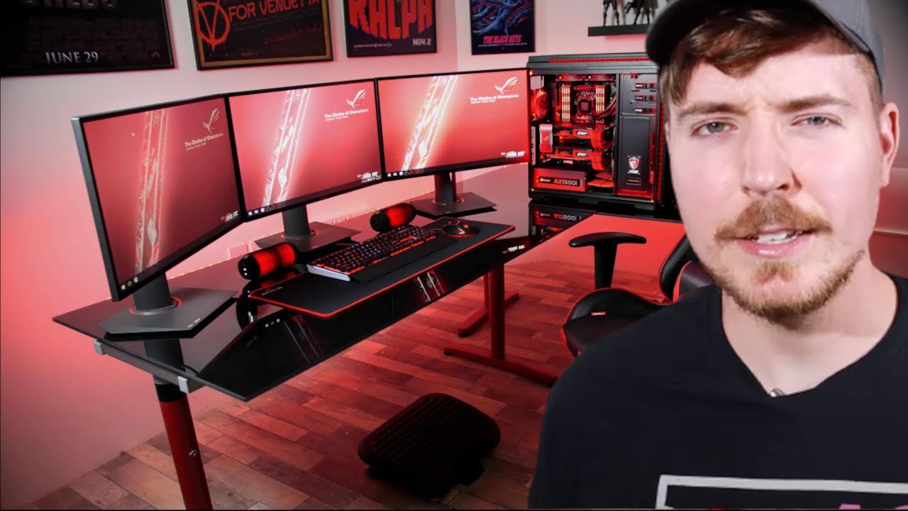 What Is MR BEAST'S Gaming Setup (Price, Cost, PC Specs) - YouTube