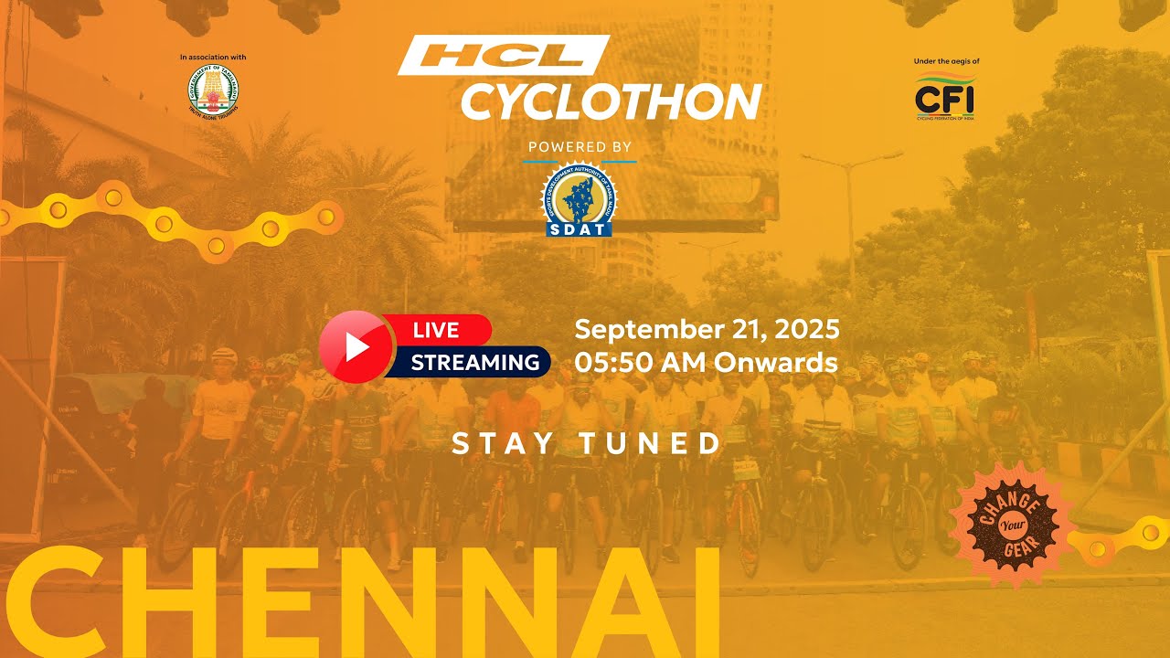 HCL Cyclothon - Chennai 2025 l Race Day - YouTube