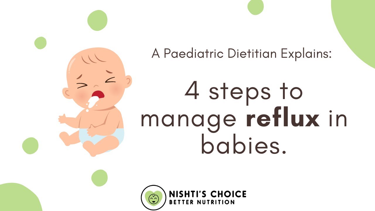 4 steps to manage reflux in babies. - YouTube