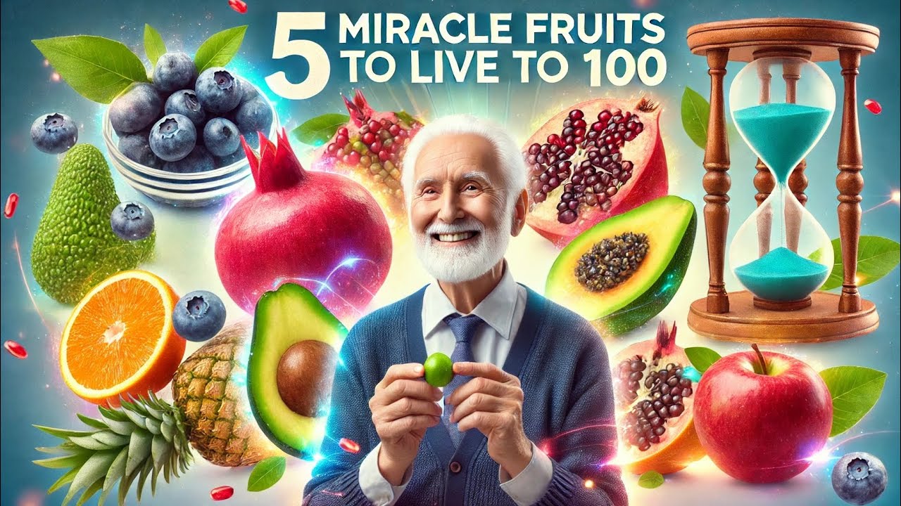 5 Miracle Fruits Seniors Must Eat Daily to Live to 100 Years! - YouTube