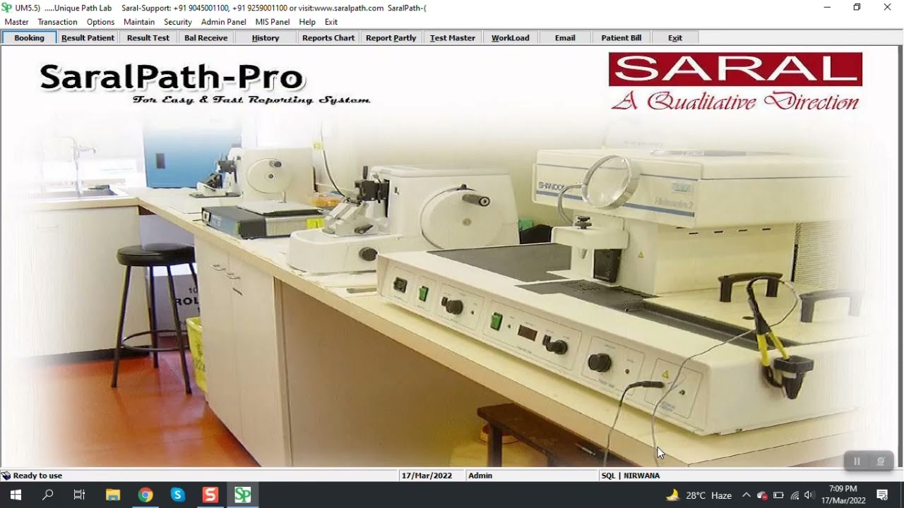 Saral-Path Version UM5.5 Demonstration - YouTube