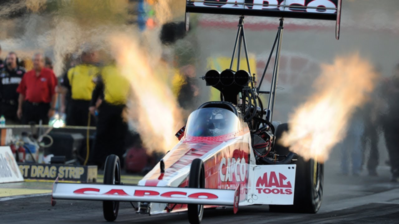 Steve Torrence goes to the top Friday in Vegas - YouTube