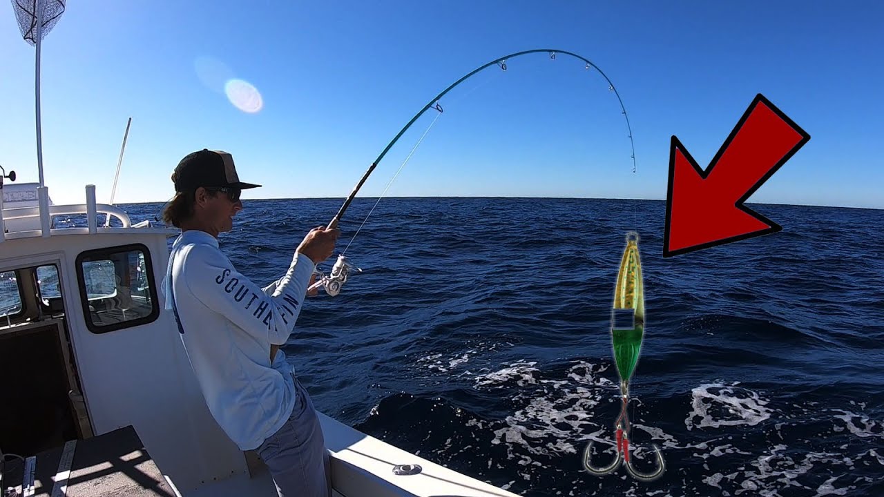 Catching the Strongest Fish on the Reef - Jig Fishing - YouTube