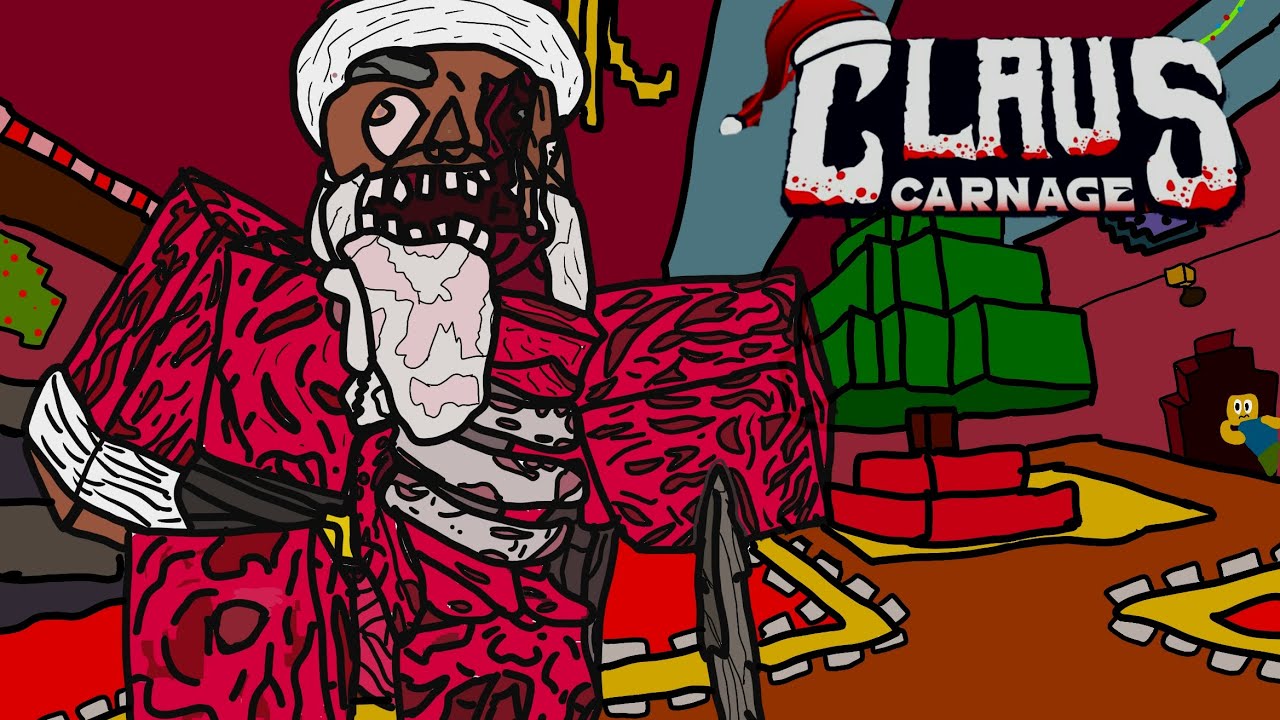 Surviving A Night A Santa's workshop!! - Roblox Claus Carnage - YouTube