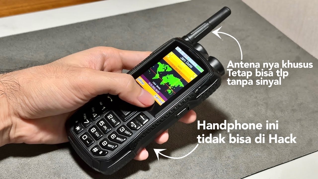 Review Hape yang biasa di pake sama intel atau Agen rahasia - YouTube