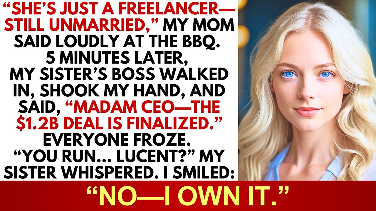 My Mom Called Me a Failure—Then My Sister’s Boss Said, “Madam CEO, The ...