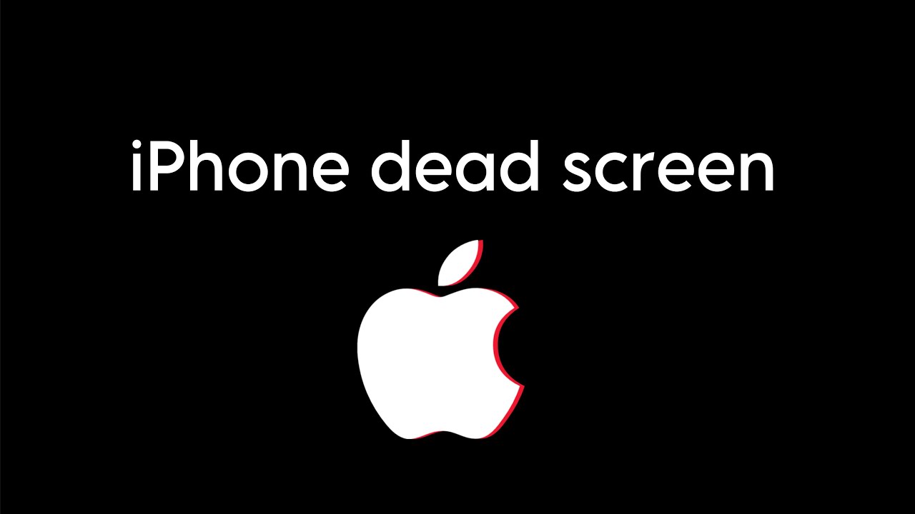 iPhone dead screen (concept) - YouTube