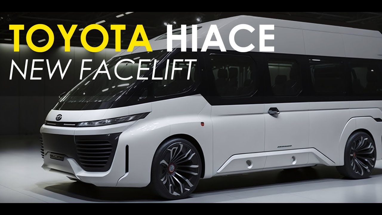 Toyota Hiace New Facelift Concept Car, AI Design - YouTube