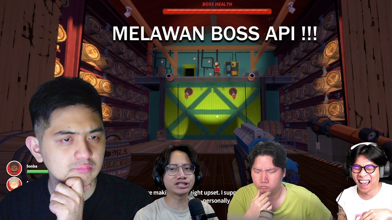 MELAWAN BOSS API DI TEMPAT PEMADAMAN API !!! [ Embr ] - YouTube