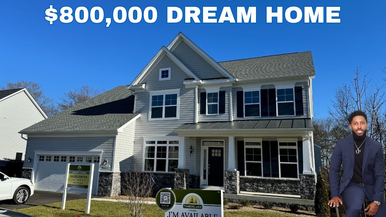 One of the BEST Homes in Maryland Under $900K | New Construction Real ...