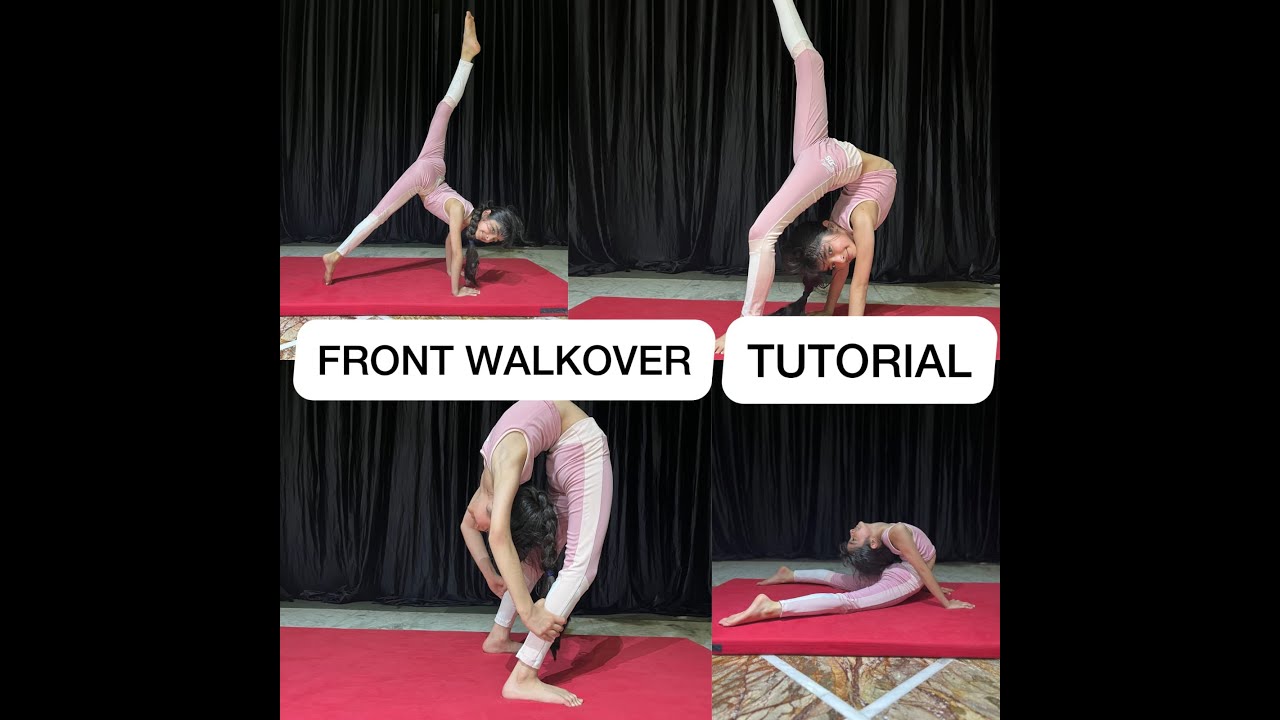 How to do Front Walkover Step by Step | Suraj Gymnastics - YouTube