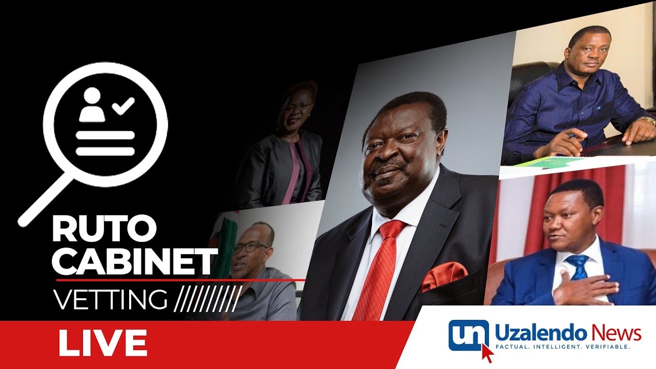 LIVE - Vetting of Cabinet Secretaries Nominees - YouTube