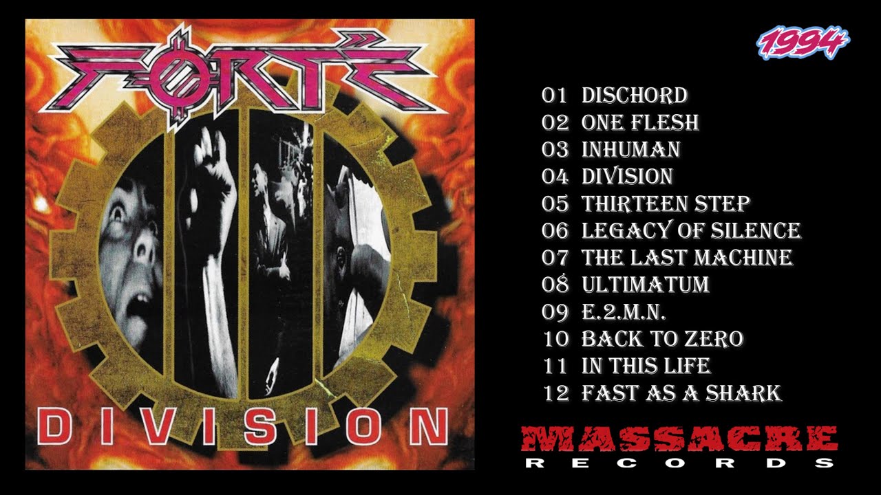 Forte - Division (1994) Full Album, US Power Thrash Metal, Accept Fast ...